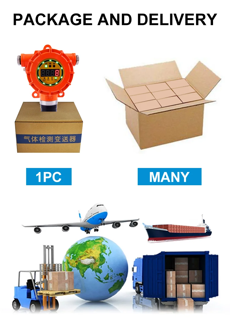 QB2000N Fixed H2S Gas Transmitter Detector - Reliable & Accurate