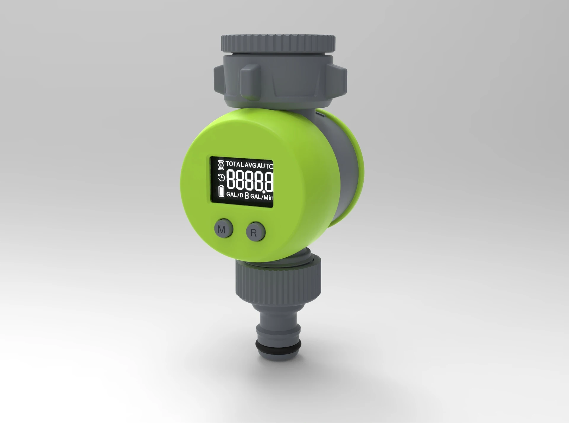 Smart Digital Water Flow Meter Home Garden Irrigation Water Meter - Buy ...