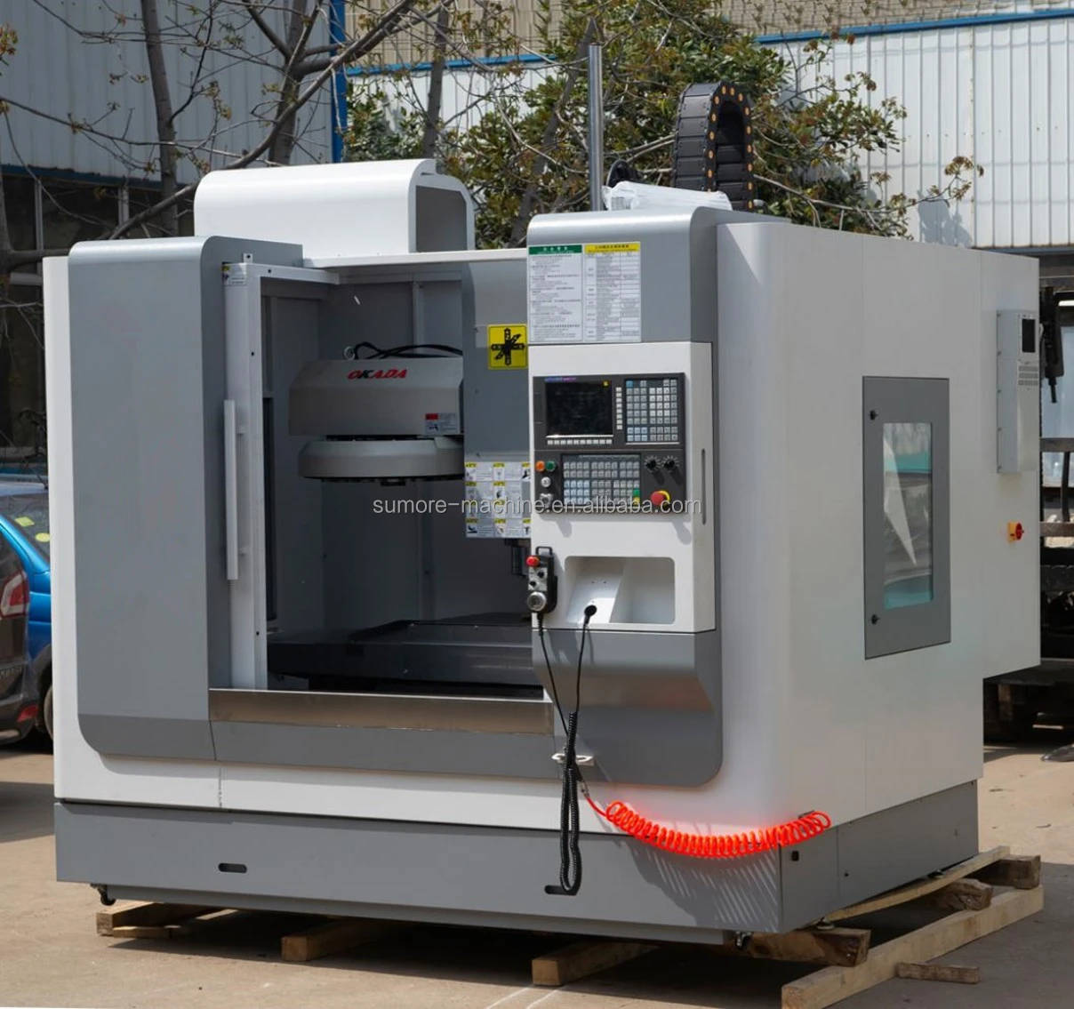 Sumore 4 Axis Cnc Milling Machine for Metal CNC Vertical Machining ...