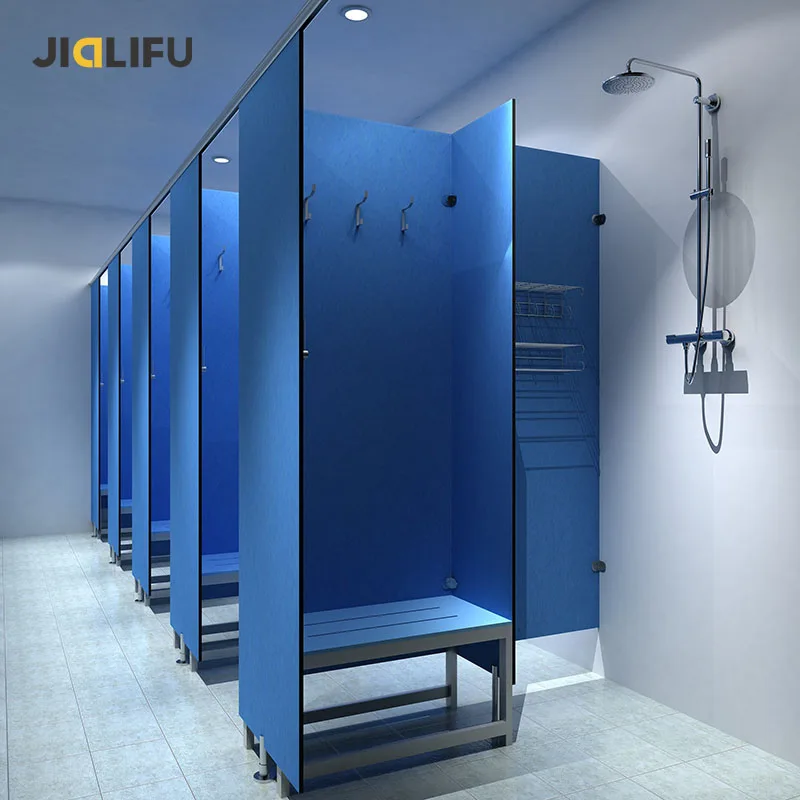 Durable Public Commercial Phenolic Washroom Shower Cubicles - Buy ...