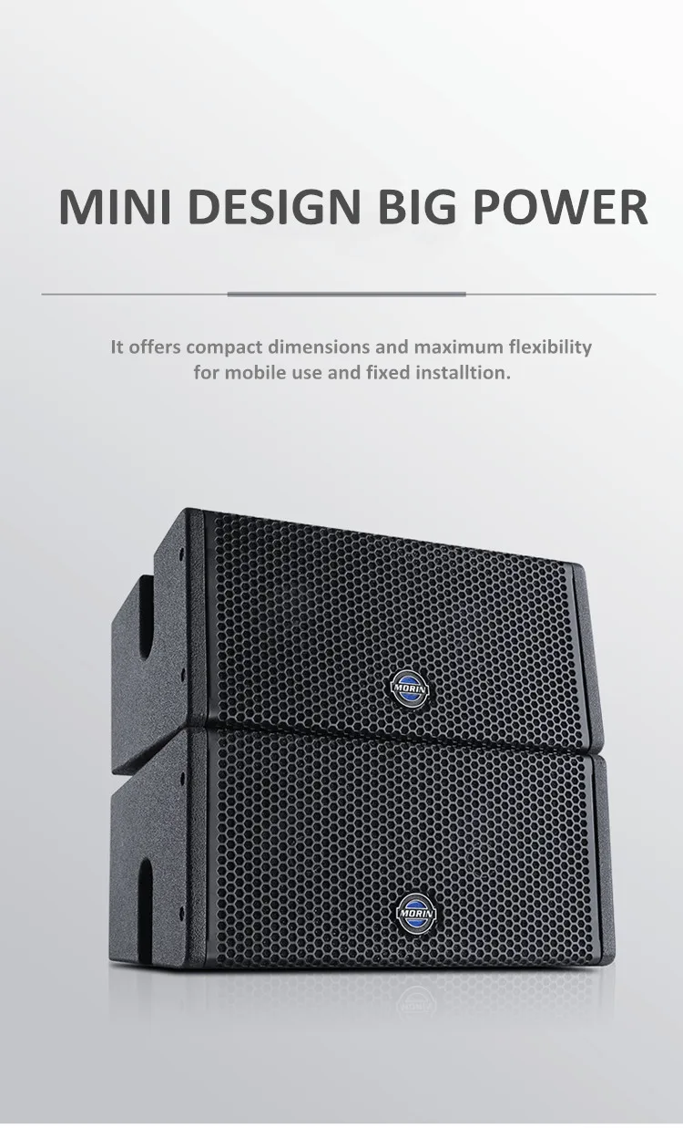MORIN Line Array Speakers - Professional Audio Solutions