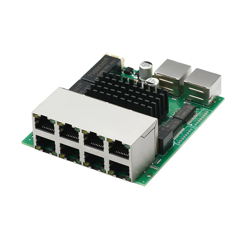 OEM Network Switch Board 10 Ports 1000Mbps Switch Ethernet Customizable ...