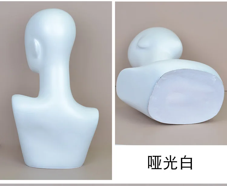 Women's Wigs Models Heads Hats Silk Scarves Masks Display Headmolds ...