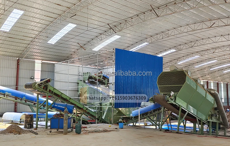 C&D Recycling Rotary Trommel Sieve - Efficient Waste Sorting