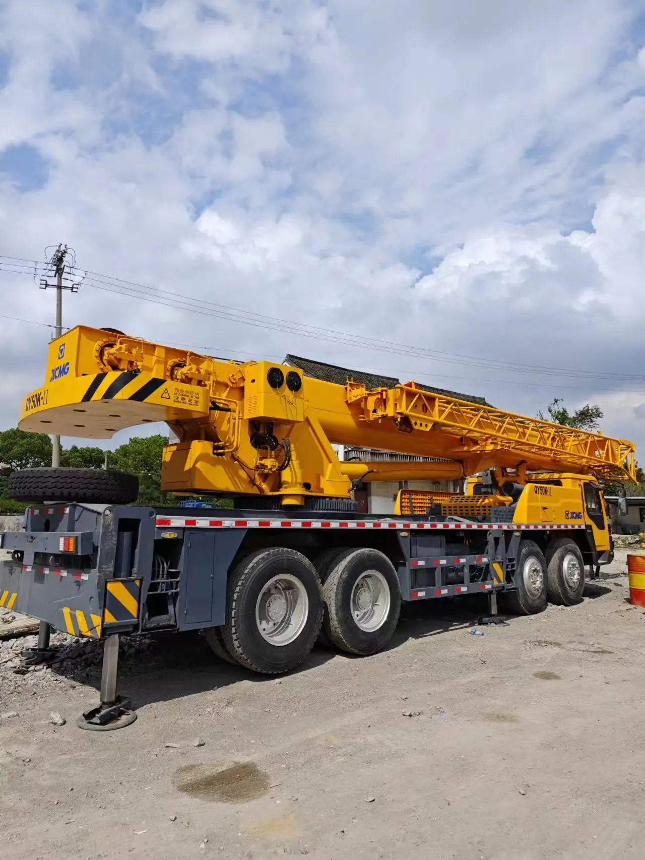Used Truck Crane Xc-mg Qy50k Qy50k-i Qy50k-ii 50ton Cheaper Price Cran ...
