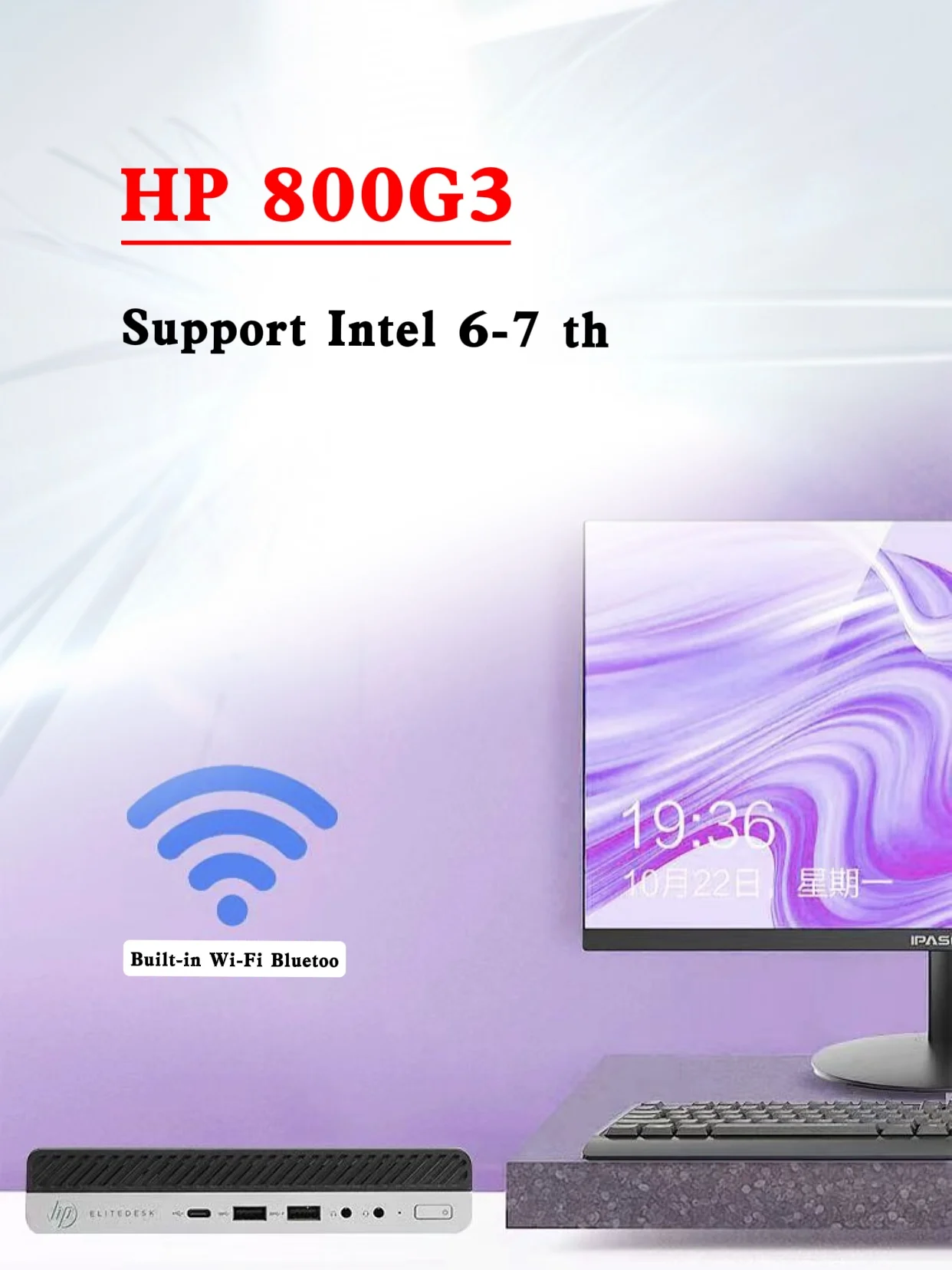 HP 800G1/G2/G3/G4 Mini Mainframe - I3/i5/i7 Business Pcs