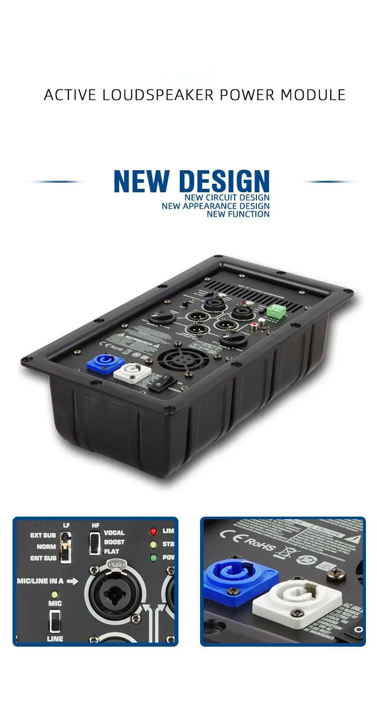 2800W Audio Power Amplifier Module for Professional Use