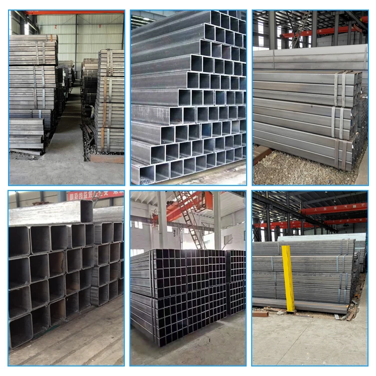 High Strength A235b Carbon Steel Rectangular Weld Tube 100*150mm Black ...
