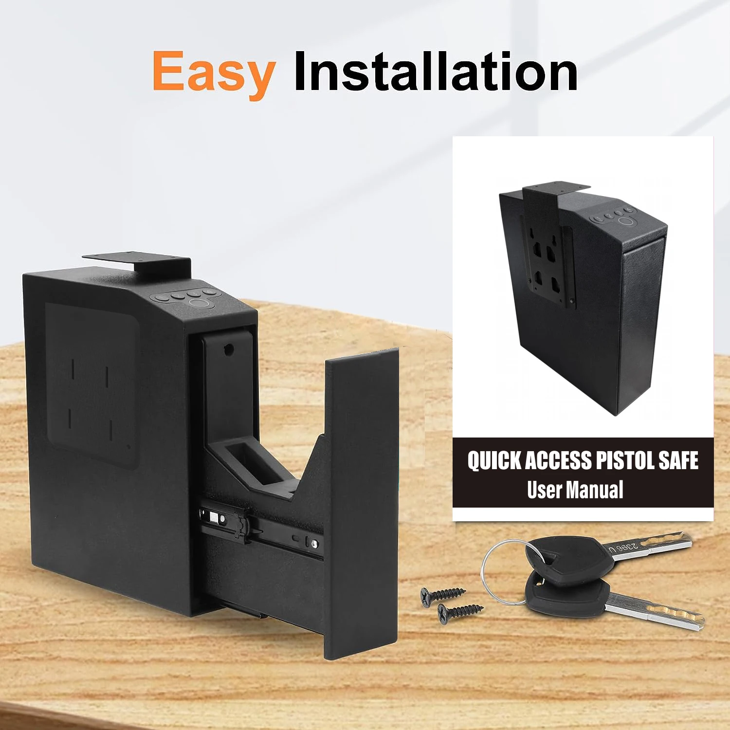 Safewell Anti-Theft Biometric Gun Safe - Secure Your Weapon