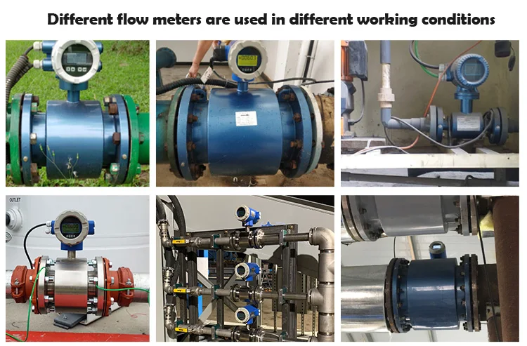 Dn150 Mag Flow Meter Domestic Water Flow Meter Price Flange Magnetic ...