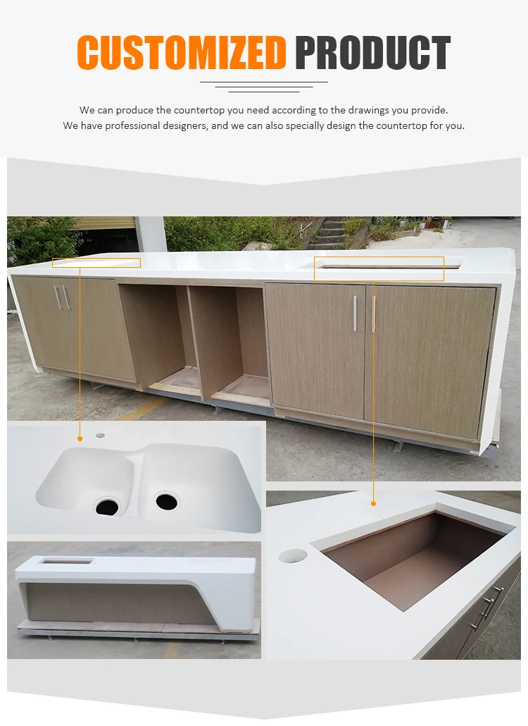 Faux Quartz Solid Surface Kitchen Worktop,Kitchen Granet Benchtop ...