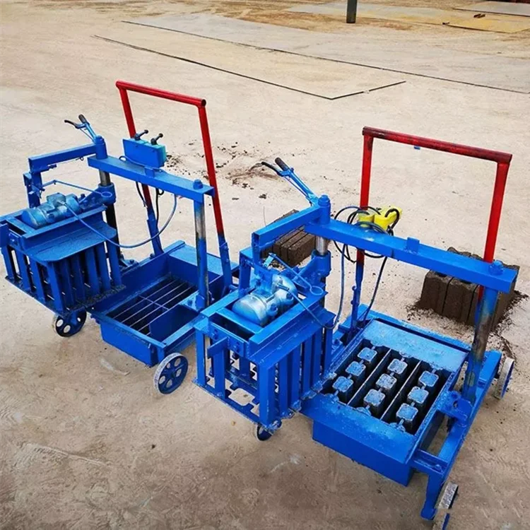 Cement Pavers And Brick Making Machine Automatic Qmr2-45 Small Brick ...