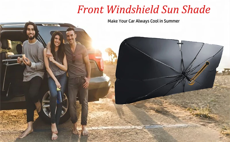 Front Opening Windowshade Universal Vehicles Upgraded Windshield 360 ...