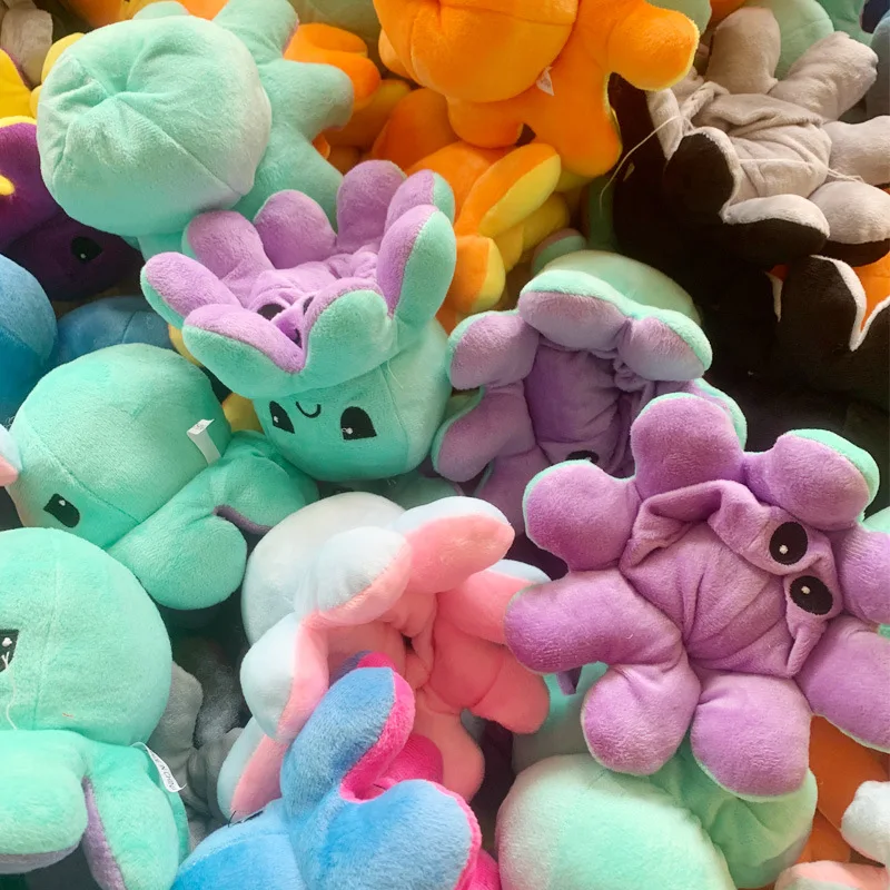 Doll Double-sided Reversible Christmas Plush Pillow Octopus - Buy Doll ...