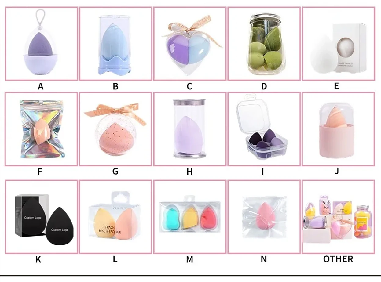 Custom Logo Eco Friendly Makeup Sponge - Soft & Washable