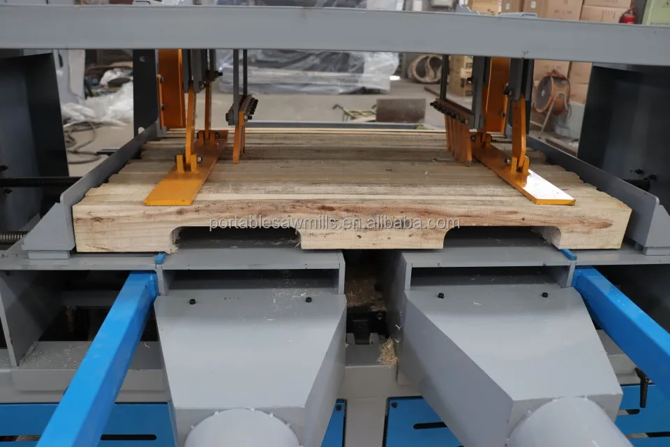Pallet Stringer Notcher - Efficient Wood Pallet Machine