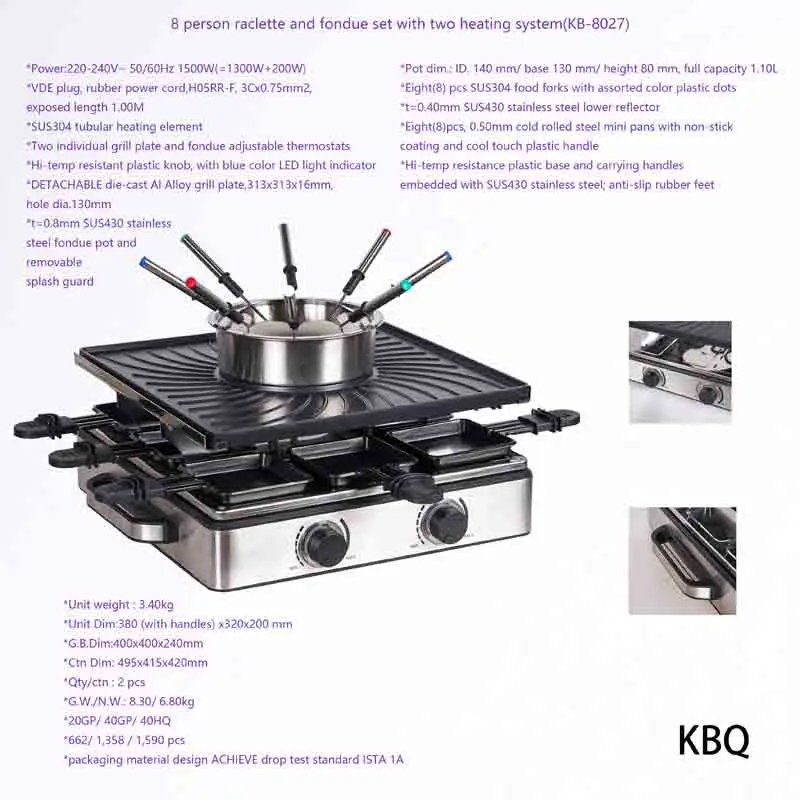 Smokeless Indoor BBQ Grill - Efficient & Versatile Cooking