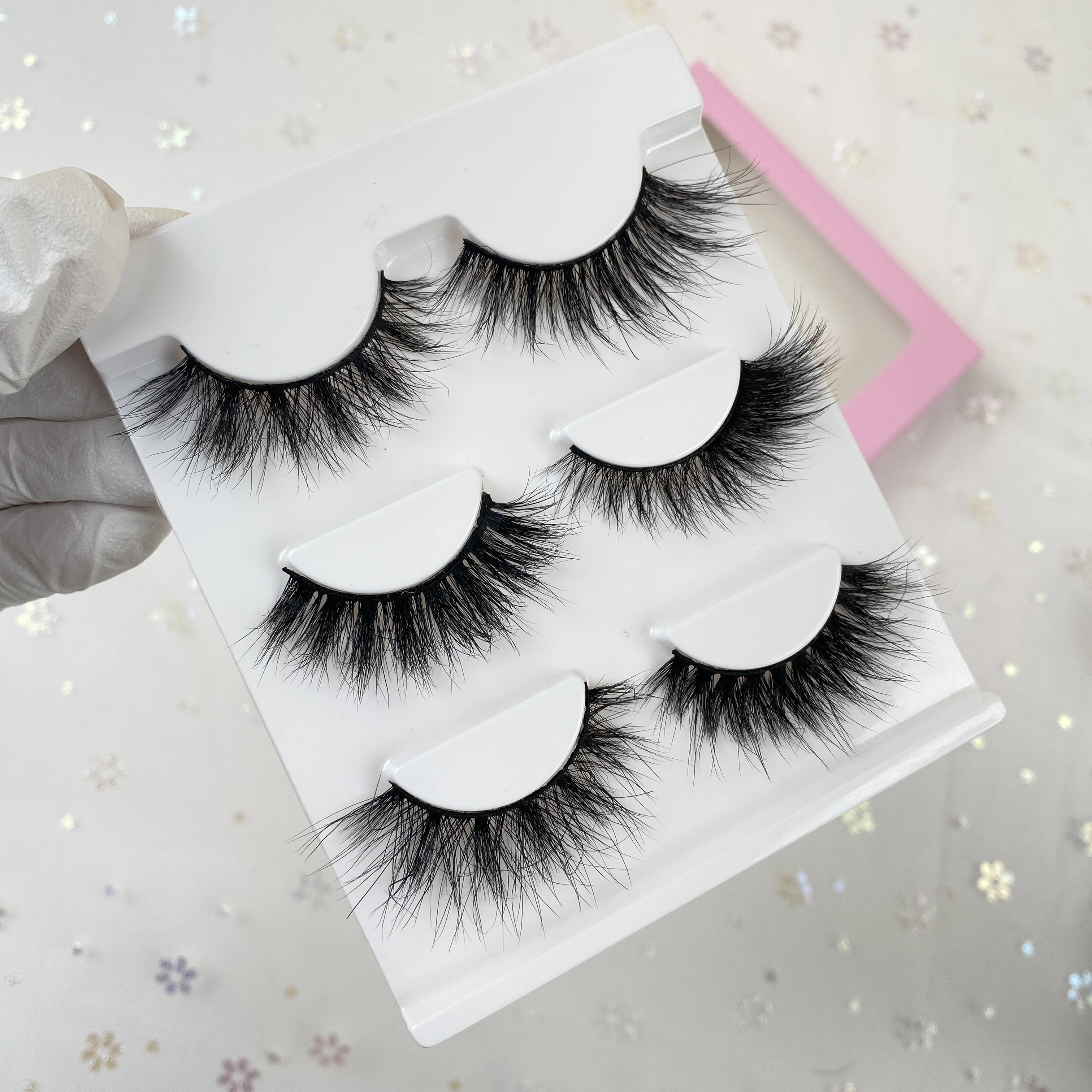Wholesale Eyelashes Faux Mink Fluffy 3D Wispy Full Strip