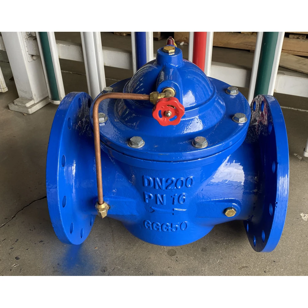 Din Standard Ductile Iron Control Valve Pressure Regulating Pn16 ...