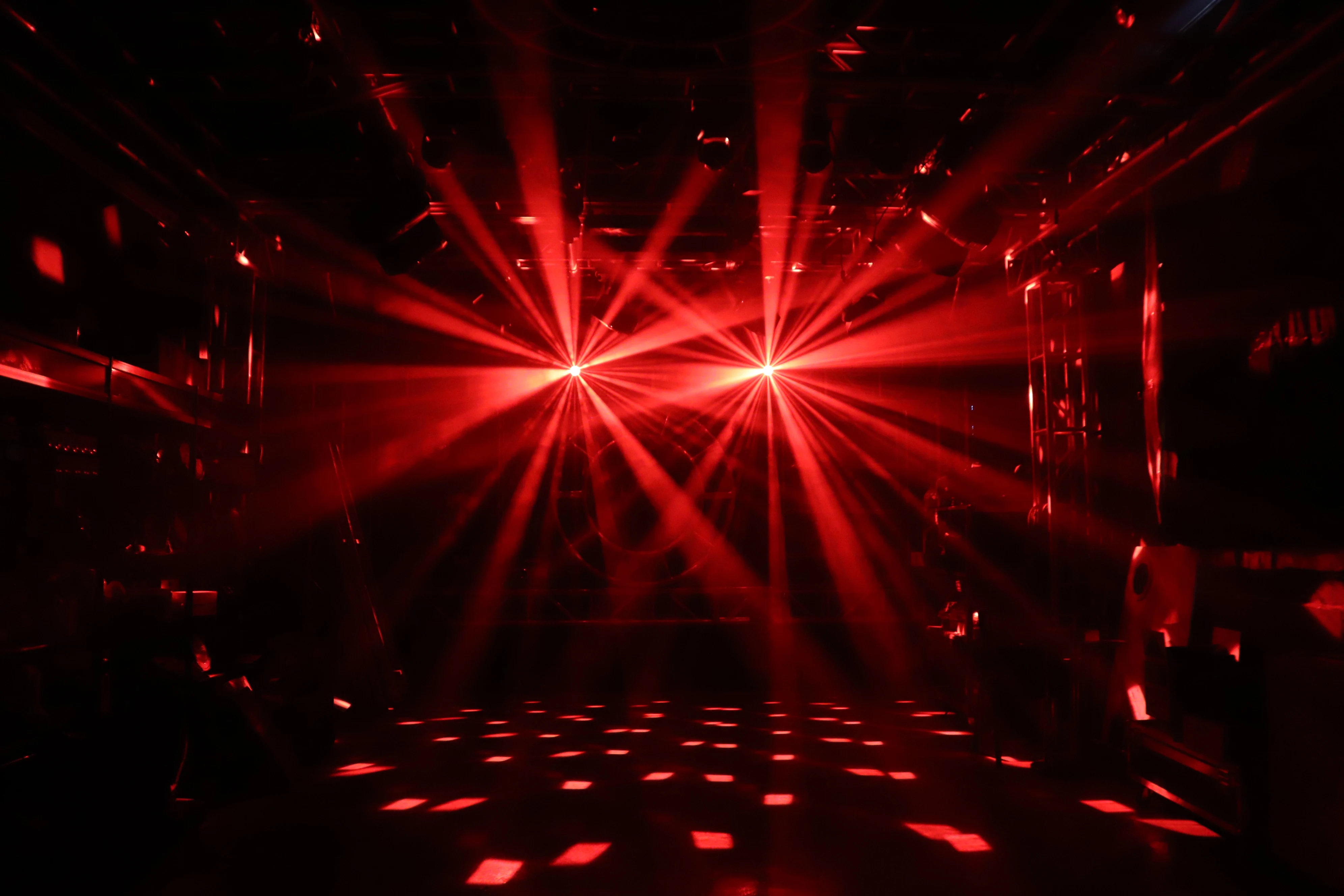 MINI Double-Sided Starry Sky Star Projector Party Dj Disco Laser Light ...