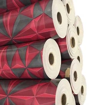 Red And Black Pvc Sponge Flooring Linoleum Plastic Carpet Floor ...