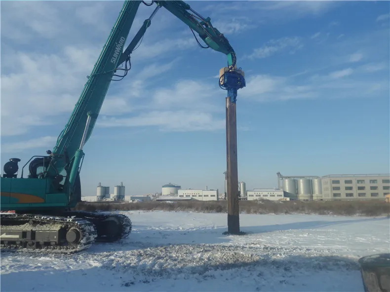 Sheet Pile Vibro Hammer For Sheet Pile Driving Vibro Hammer Clamp Body ...