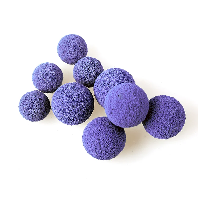 Dn100 Dn125 Dn150 Sponge Rubber Concrete Cleaning Out Ball For Concrete ...