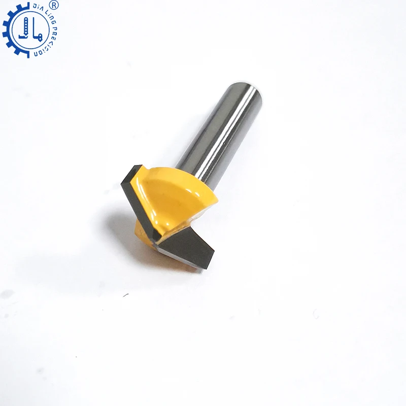 135 Degree Acp V Groove Bit 8mm Aluminum End Mill 6mm Shank V Groove ...