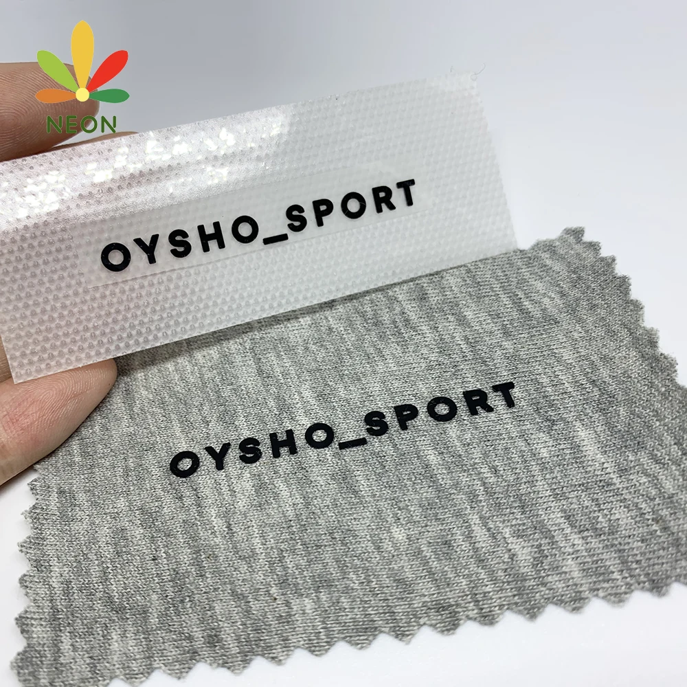 Heat Transfer Reflective Logo Flat Heat Transfer Labels Clothing ...