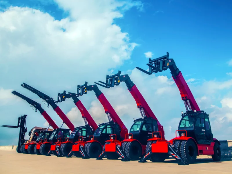 5 Ton Loading Capacity Hnt50 Forklift Telescopic Handler For Global ...