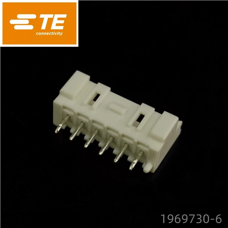 Original Economy Power Pcb Mount Tyco Te 1969730-6 Amp Male Center Line ...