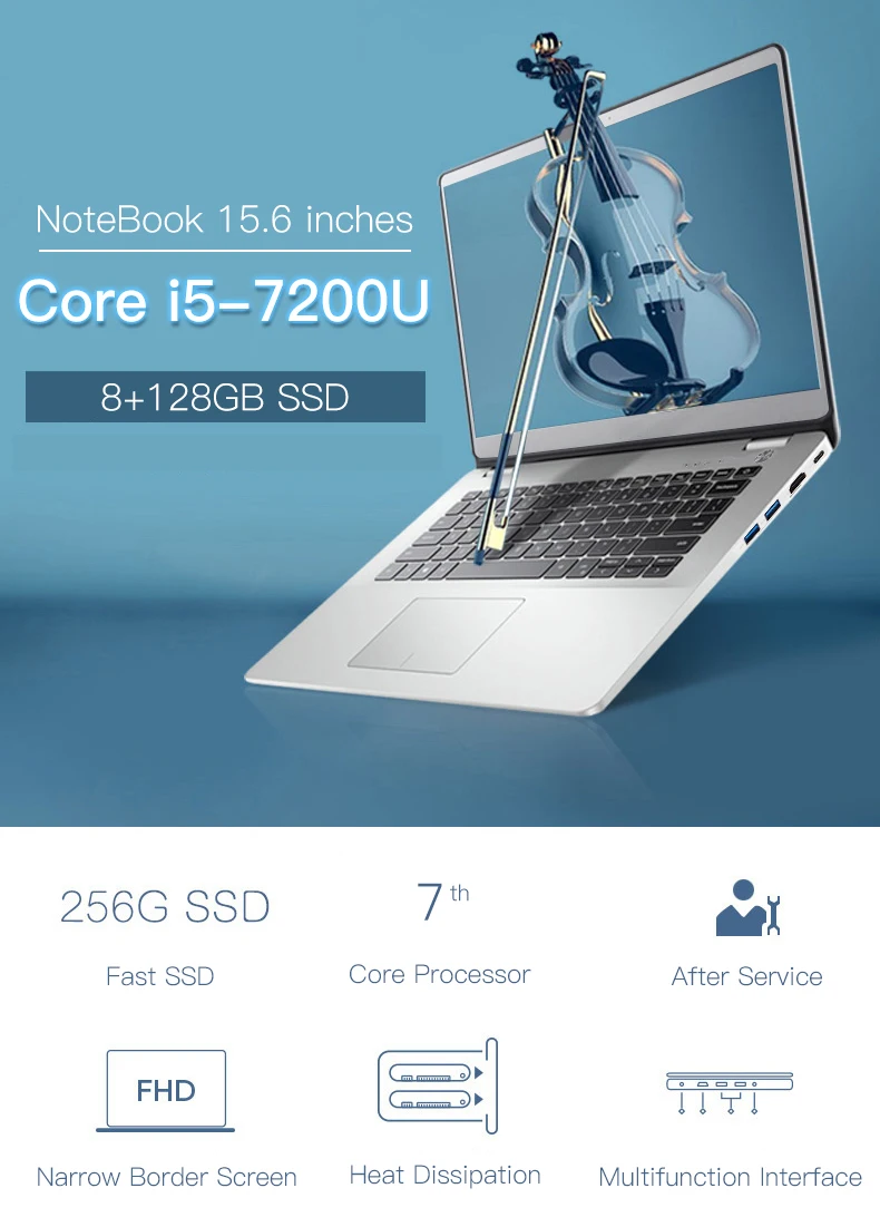 14 Inch Win 11 Notebook with N3350 2.4ghz, 512GB ROM