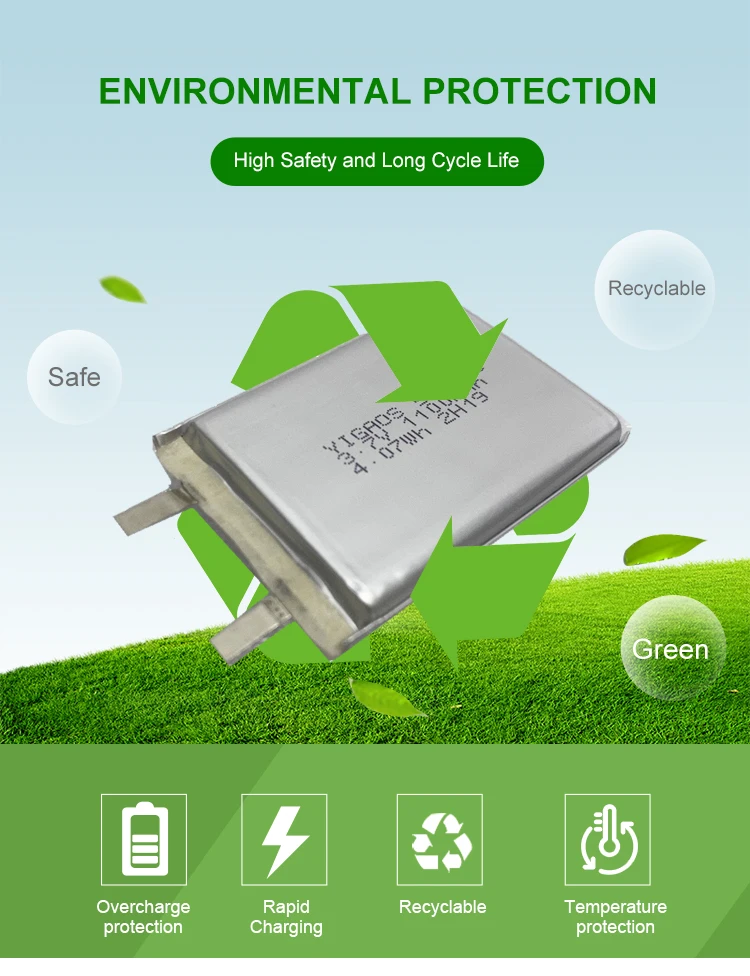 Rechargeable Batteries Li Polymer Battery 303040 402535 501735 502035 ...