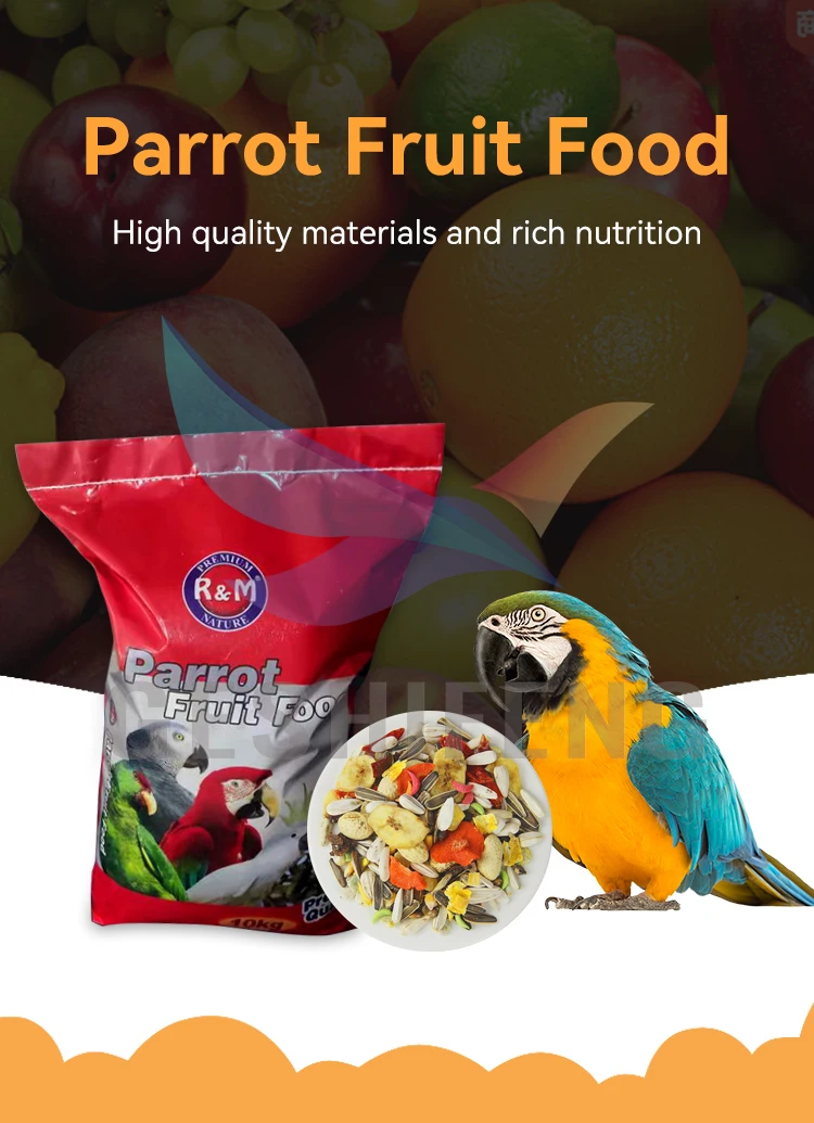 Feeding Grade Fruit Flavored Parrot Food for Large Parrot 10kg 22pound ...