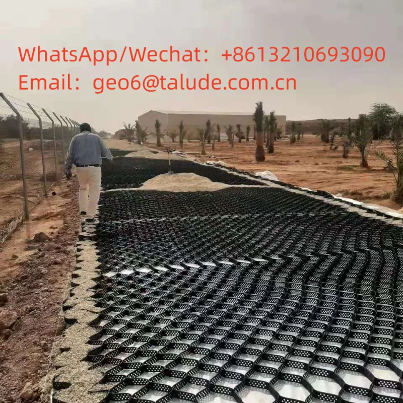 Soil Stabilization Hdpe Paving Geo Grid Plastic Honeycomb Gravel Paver ...