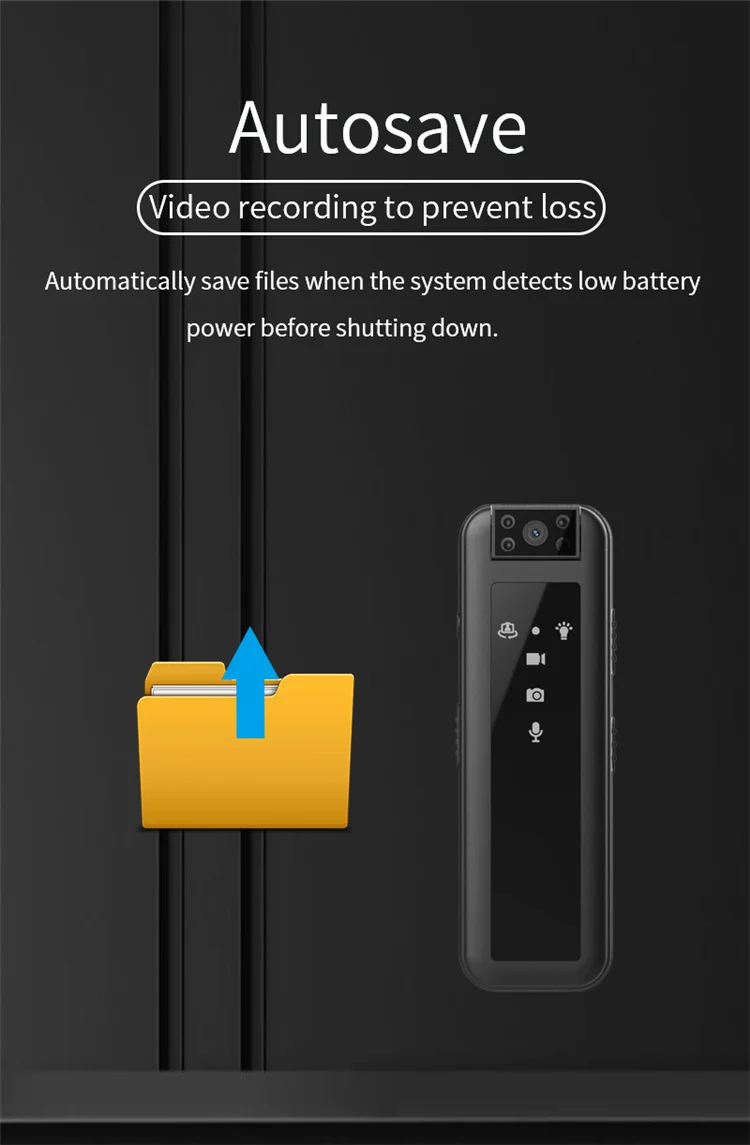 Mini Video Camera - 1080P Portable Camcorders with Night Vision