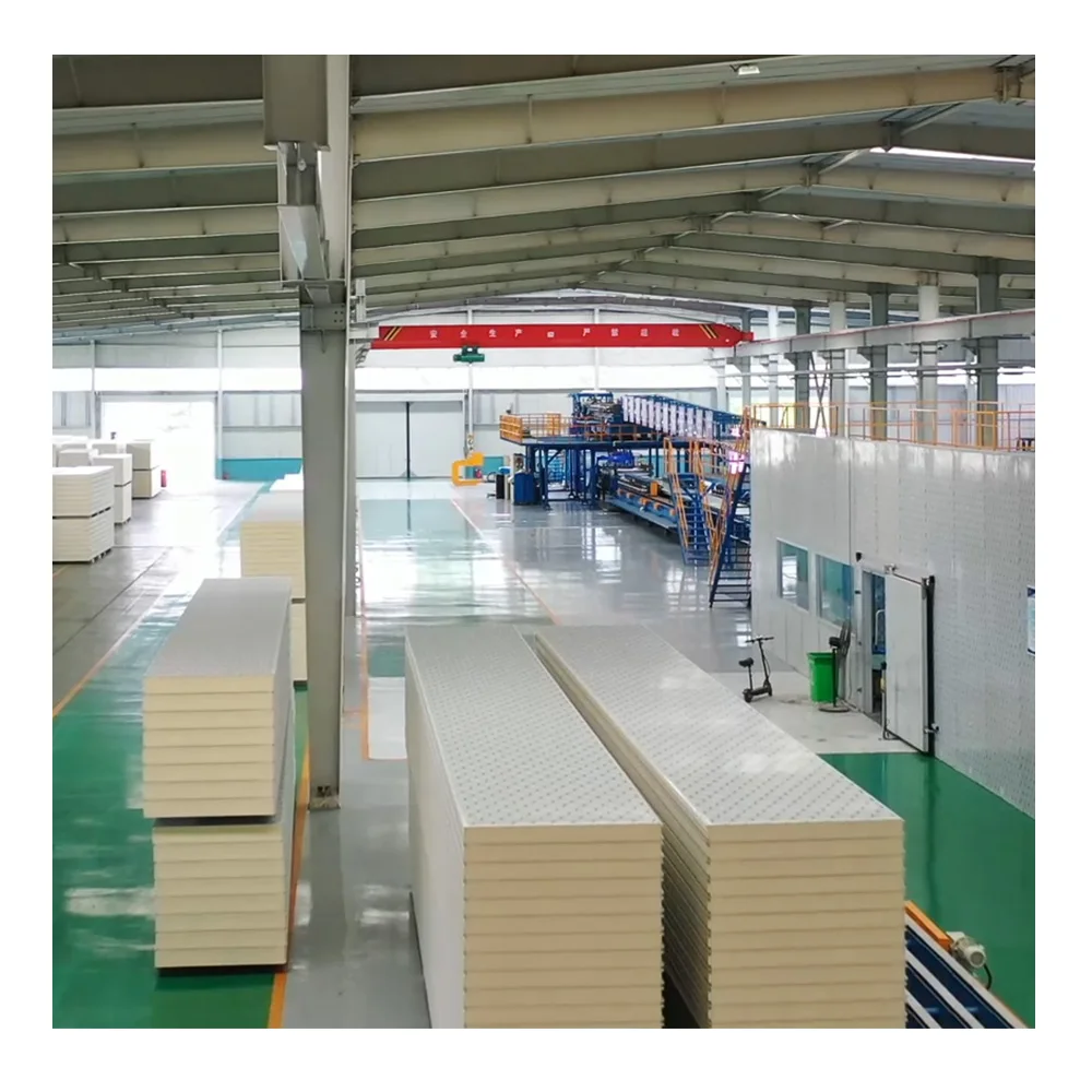 Insulated Sandwich Panel Room Panel 10CM 12CM 15CM Double Sided Color ...