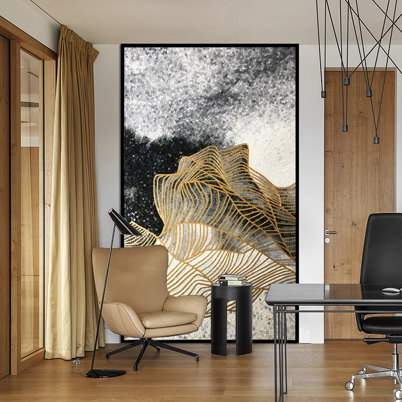 Modern Marble Mosaic Mural Tile Patterns for Hotel Decor