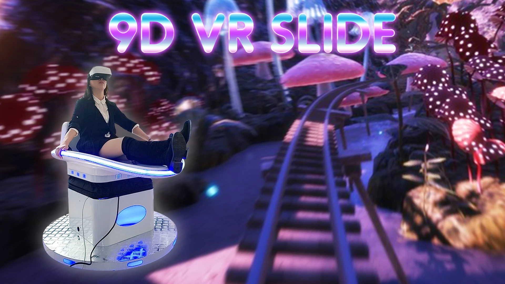 VR Slide Indoor Playground 9D VR Slide Flight Single Seat 9D Cinema Simulator| Alibaba.com