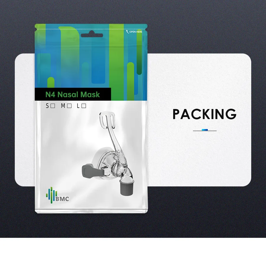 Bmc F1 With Headgear Air Respirator Supply For Sleep Apnea Anti Snoring ...