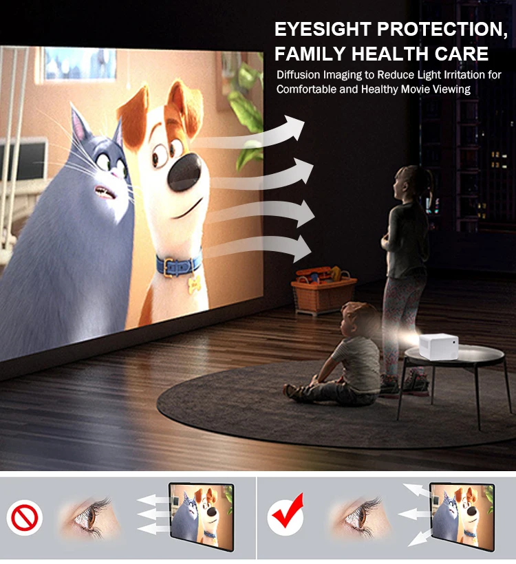 Veyfun Pj211 Smart Wifi Android 3d Home Theater Proyector Pico Portable ...