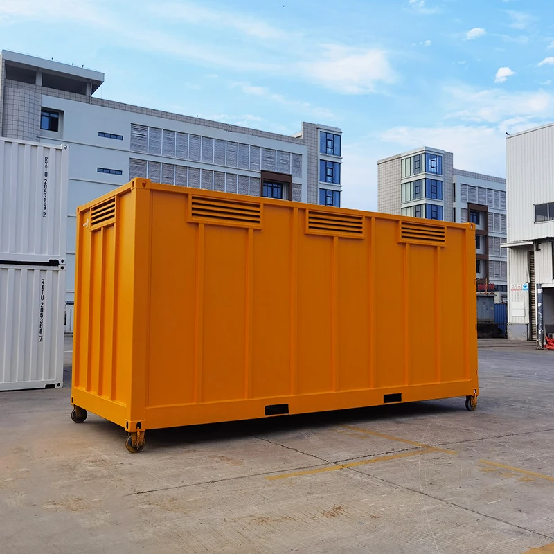 20ft Storage Container with Rolling Door - Fireproof & Versatile