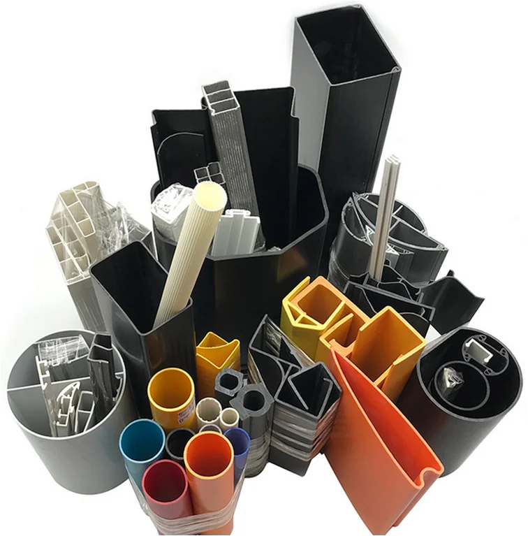 Industrial Design Extruded Plastic Profiles in PVC PP ABS PE PC ...