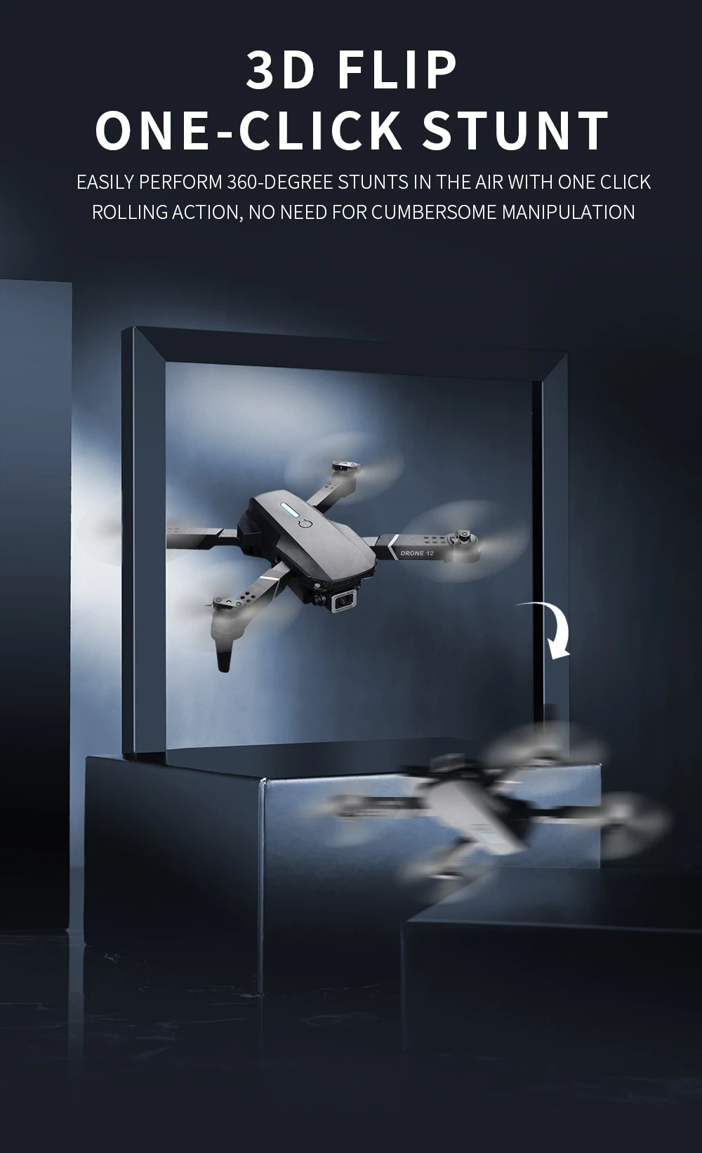 Black Drone Camera E88 4k Gps,Small Drone With Camera Low Price Kids ...