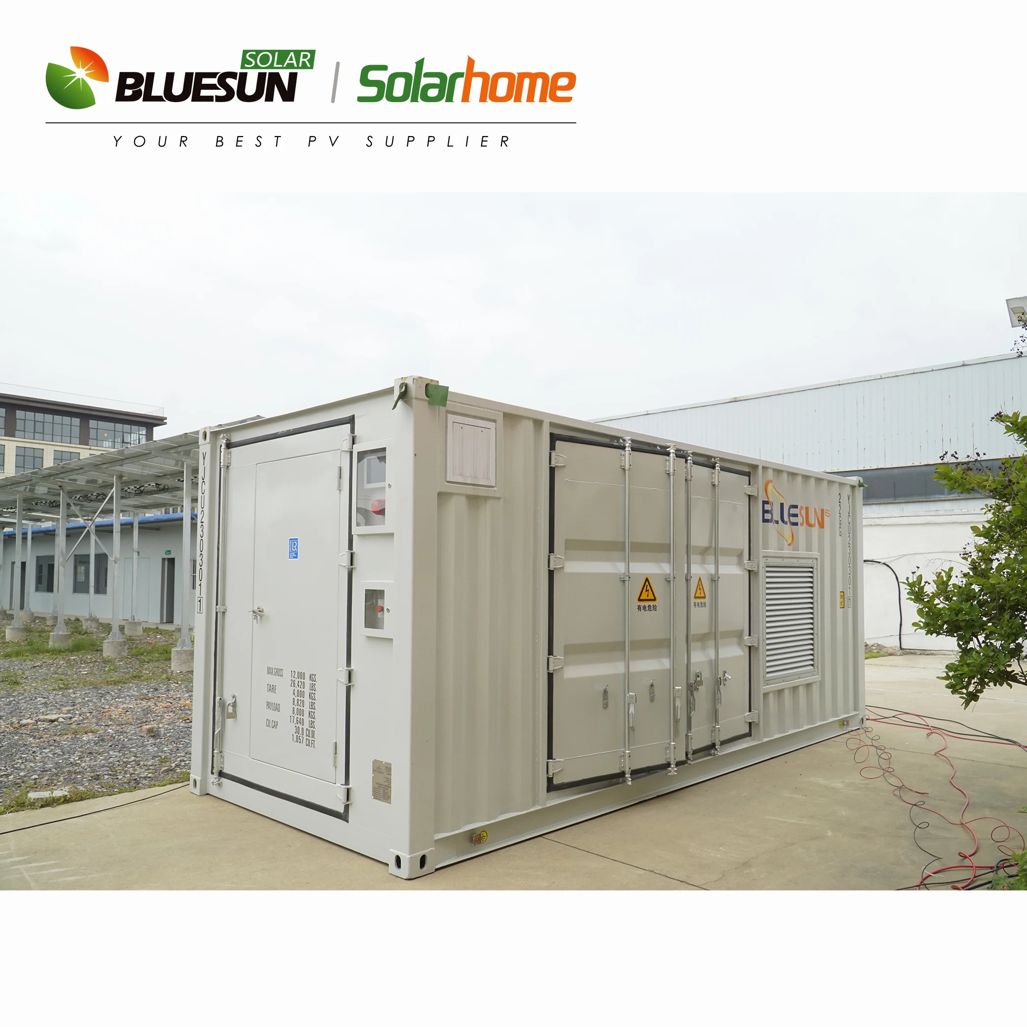 100kw Hybrid Solar System 3 Phase 220v 380v 400v 480v Solar System With ...