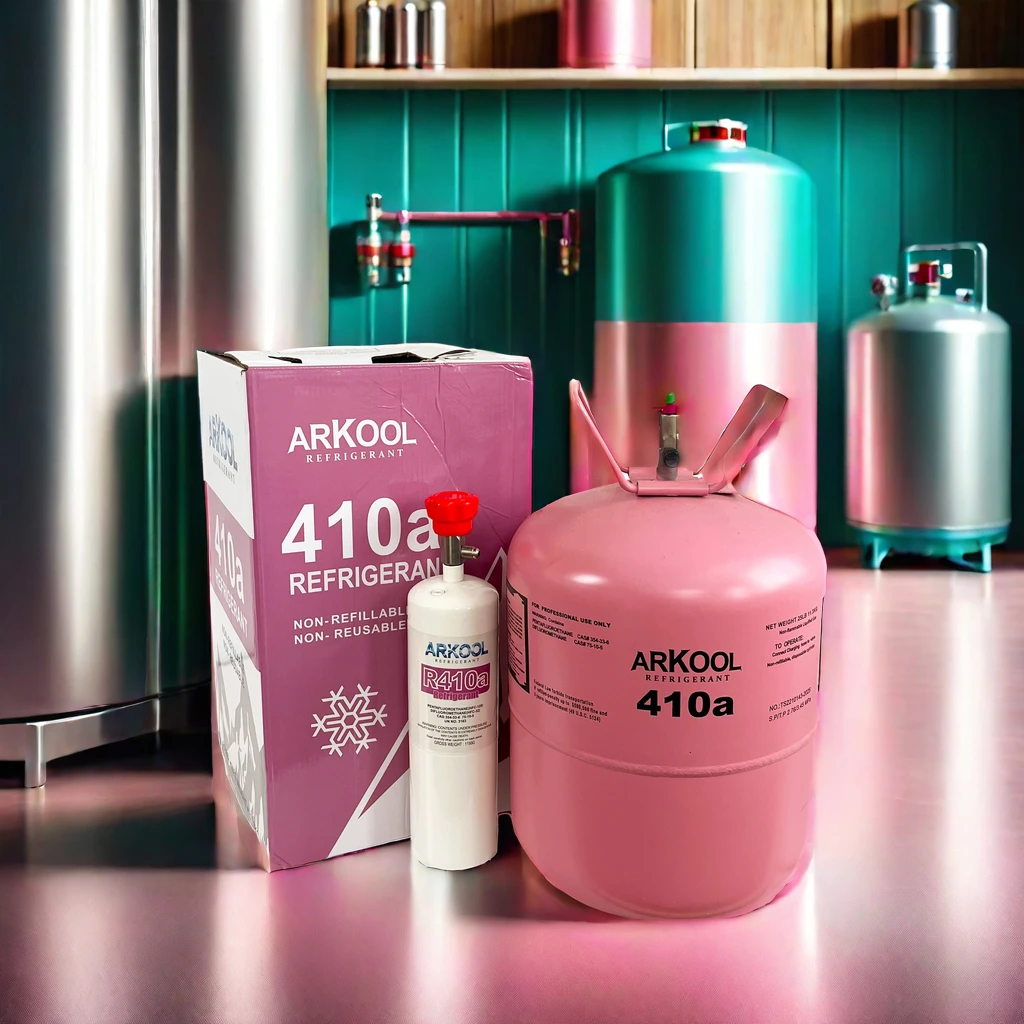 High Quality R-410a R410a Refrigerant Gas Mixed With R32 And R125 25lb Hydrocarbon & Derivatives ...
