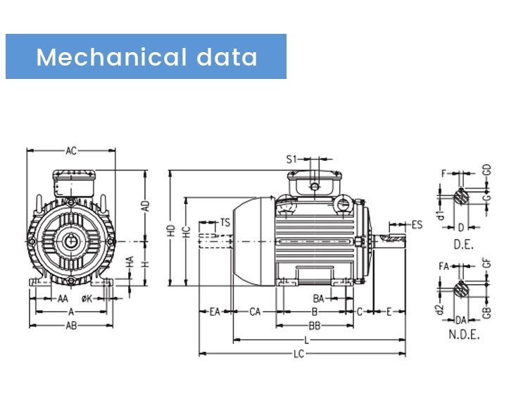 Weg Brand Motor 215hp 315m Iron Casing Ie3 High Efficiency Squirrel ...