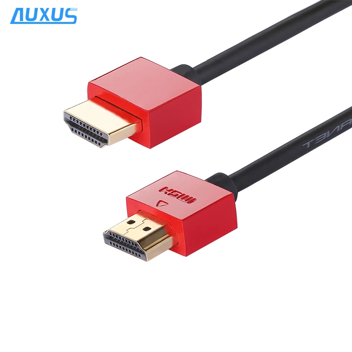 Metal Ince Ince Hdmi Kablosu Ethernet Desteği Ile 4k * 2k 1080 P,3d - Buy Metal Ince Hdmi ...