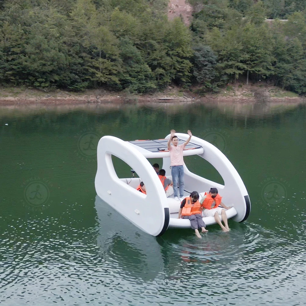 Inflatable Floating Platform - Durable & Sustainable Fun