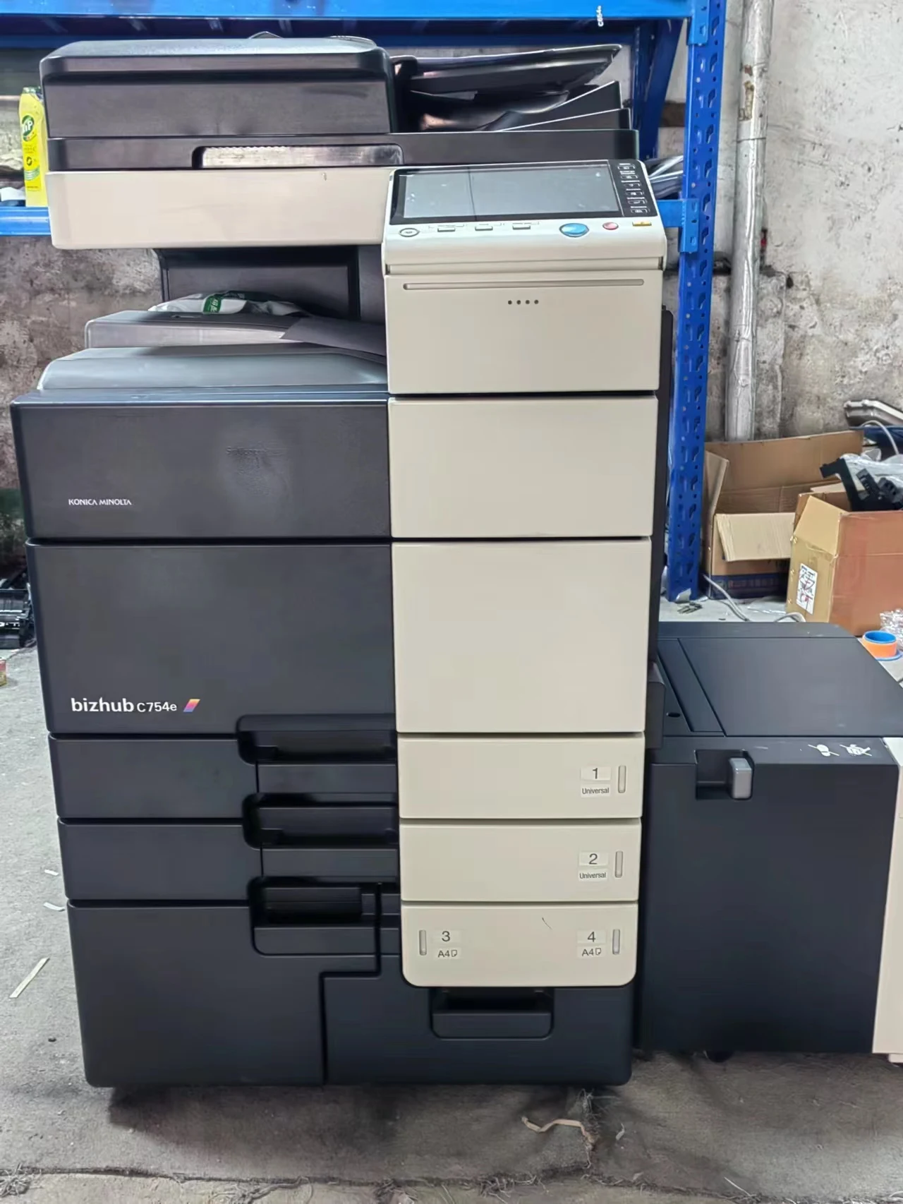 Konica Minolta Bizhub C754 C754e C654 - High-Speed Copier